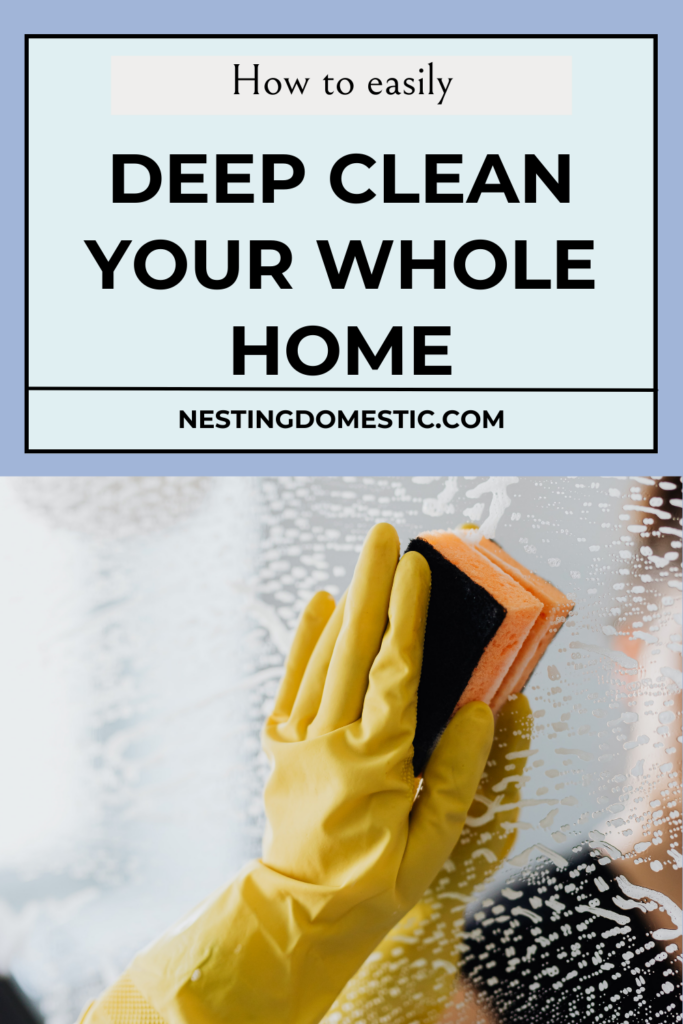 How to Clean Your Home: A Rotational Home Cleaning Guide - NESTING DOMESTIC